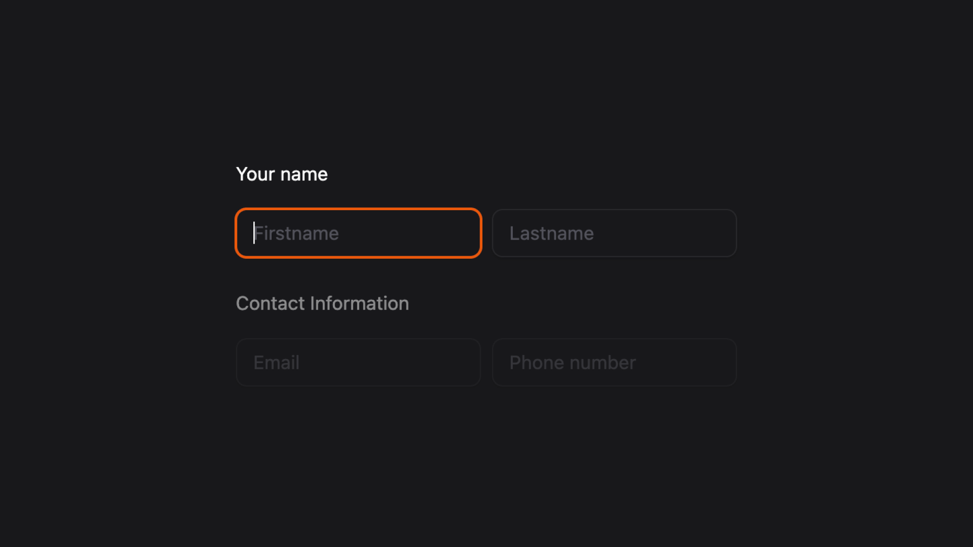 TailwindCSS Tip : Use of focus-within and focus-visible